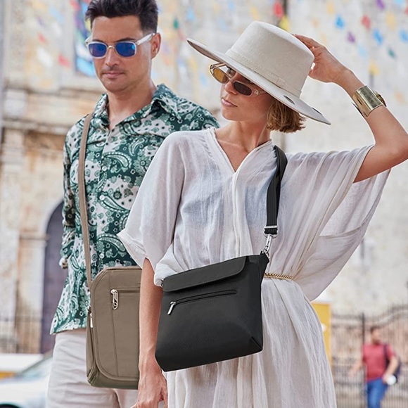 Travelon | Bags | Travelon Antitheft Classic Mini Shoulder Bag Nwt | Poshmark